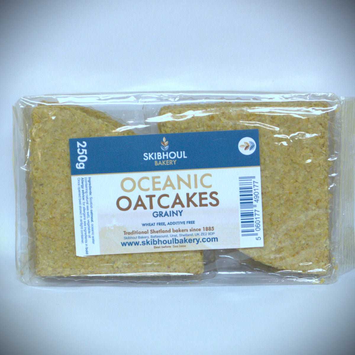 Oceanic Oatcakes – Grainy - 6 packs – Skibhoul Bakery